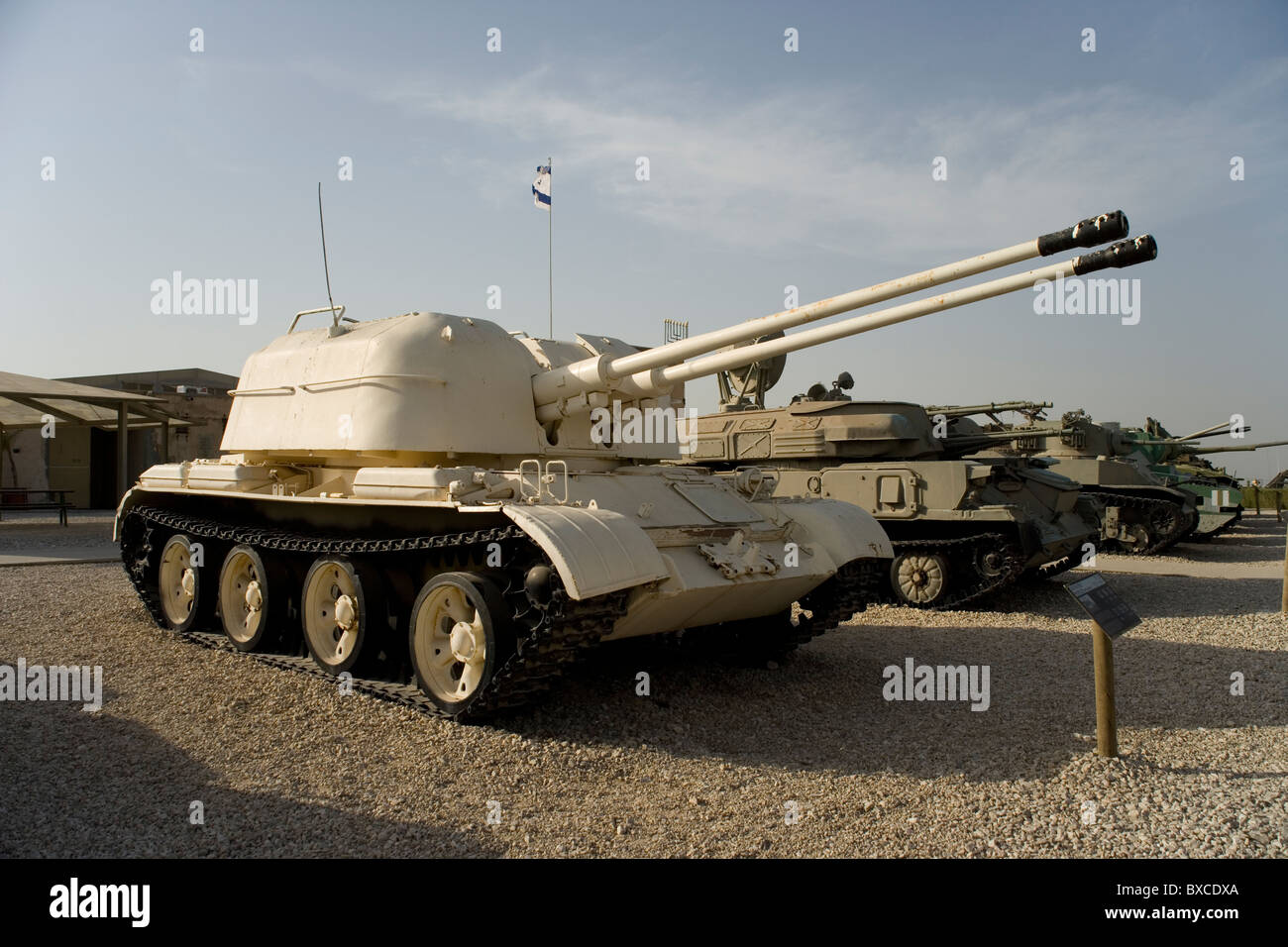 ZSU-57*2 Self Propelled Anti Aircraft tank used by the Eygptians in the ...