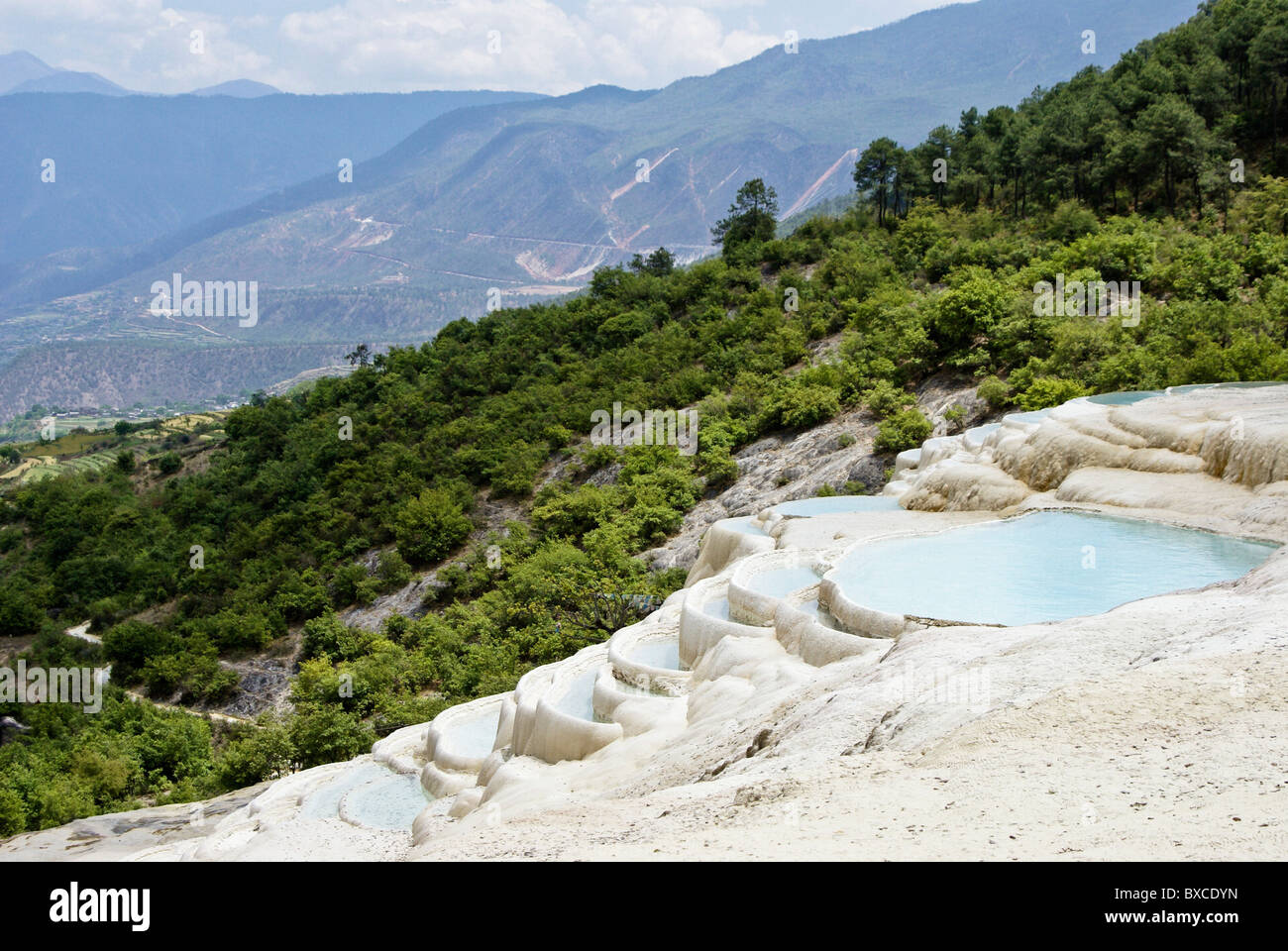 Baishui-tai (White Water Terrace), Shangri-la, Yunnan, China Stock ...