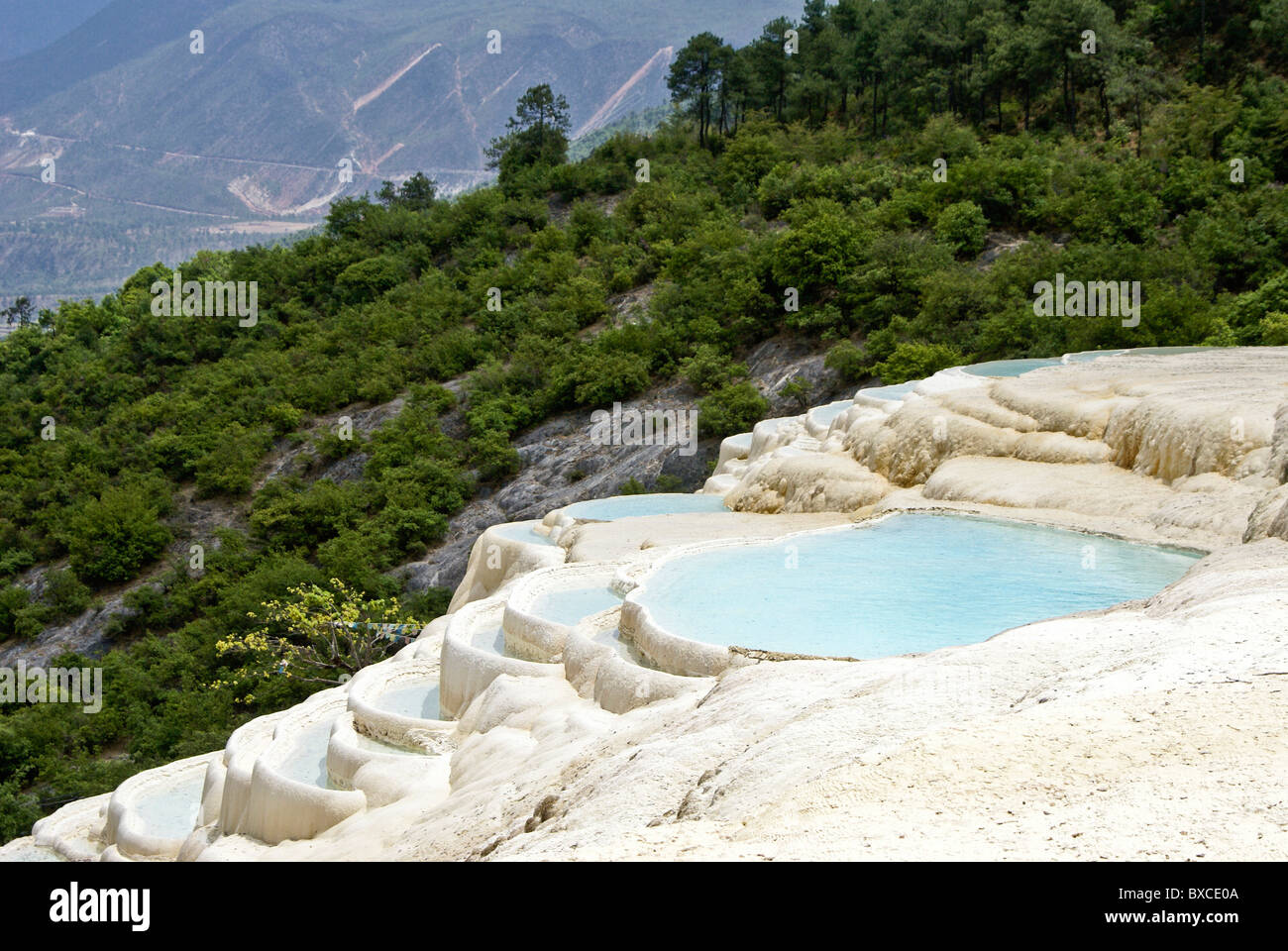 Baishui-tai (White Water Terrace), Shangri-la, Yunnan, China Stock ...