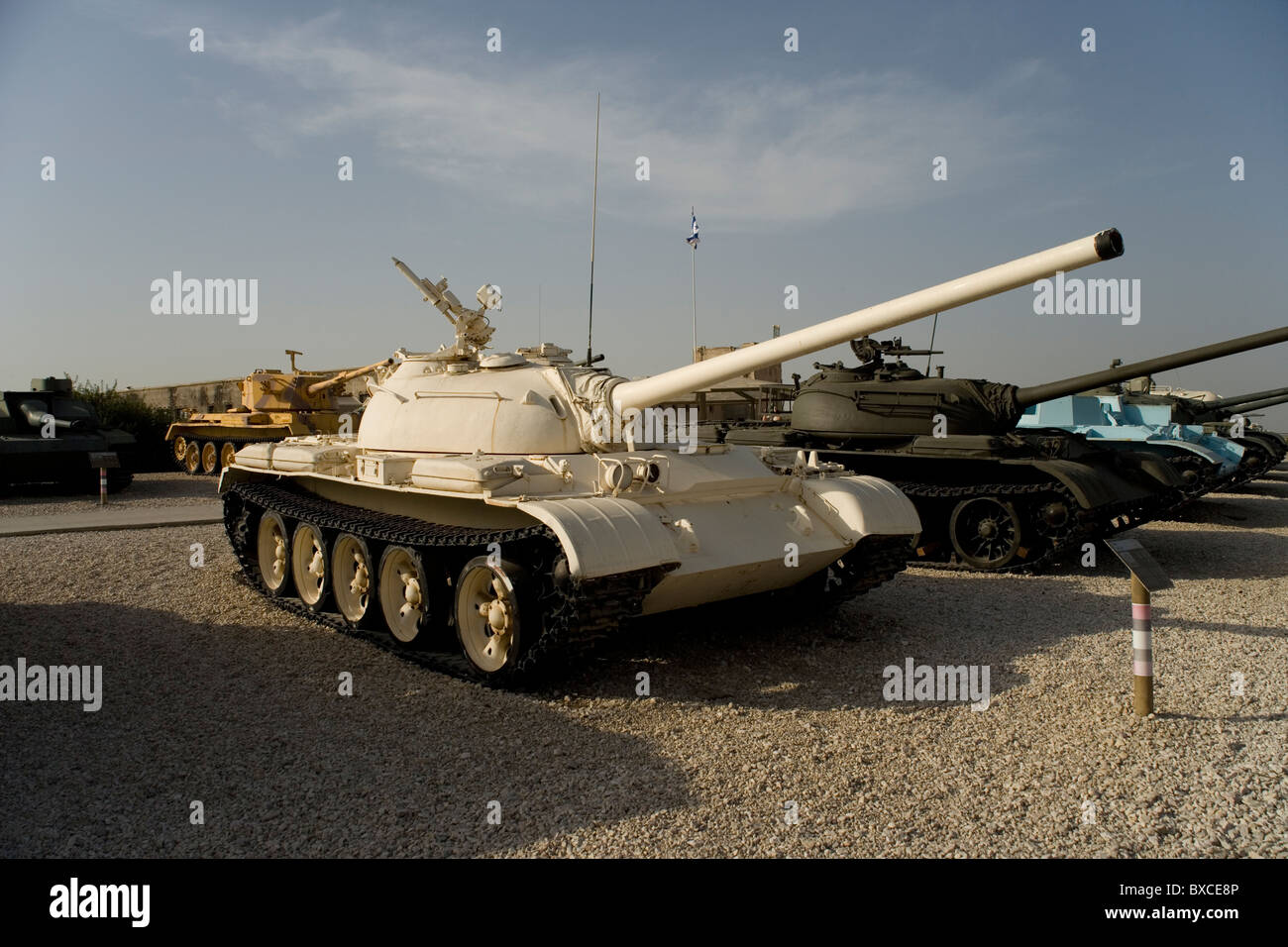 Tiran T54-C Tank captured in the Six Day War at the Israeli Armored ...