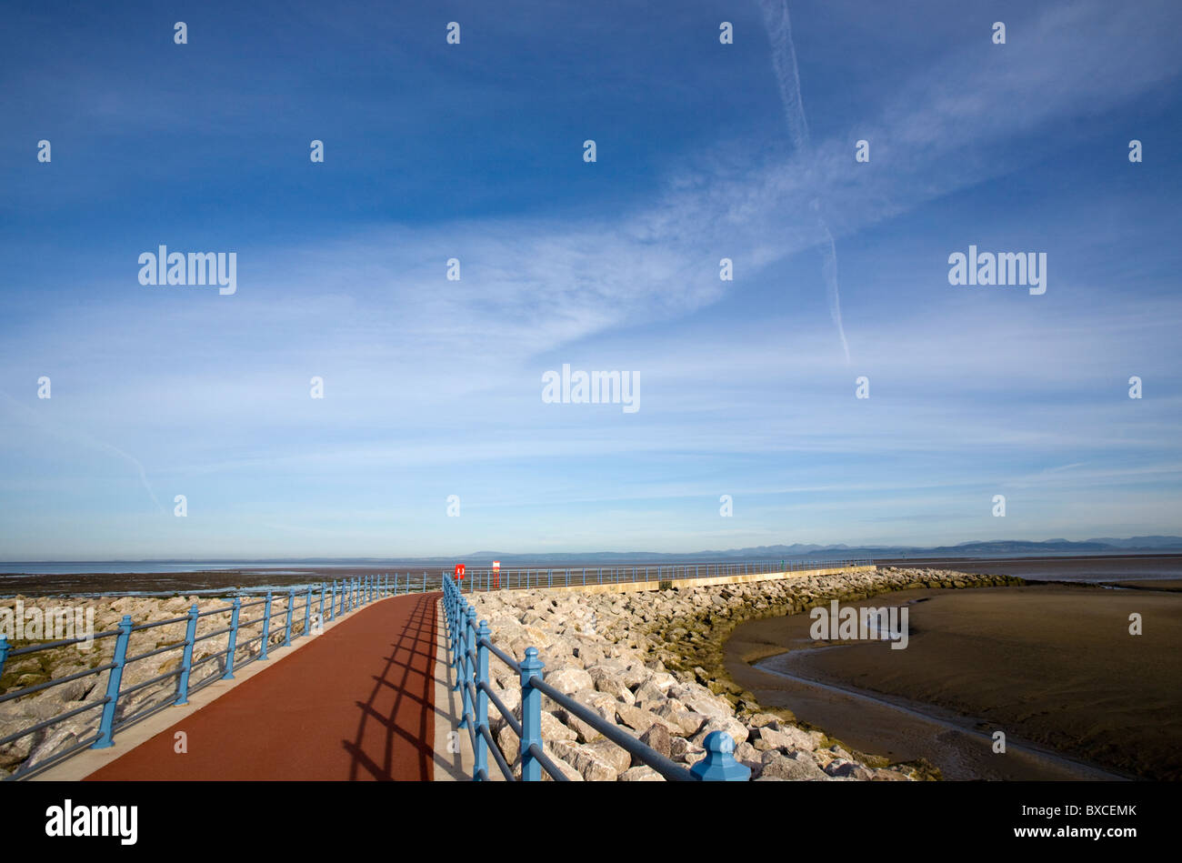 West Promenade at Morecambe Stock Photo - Alamy