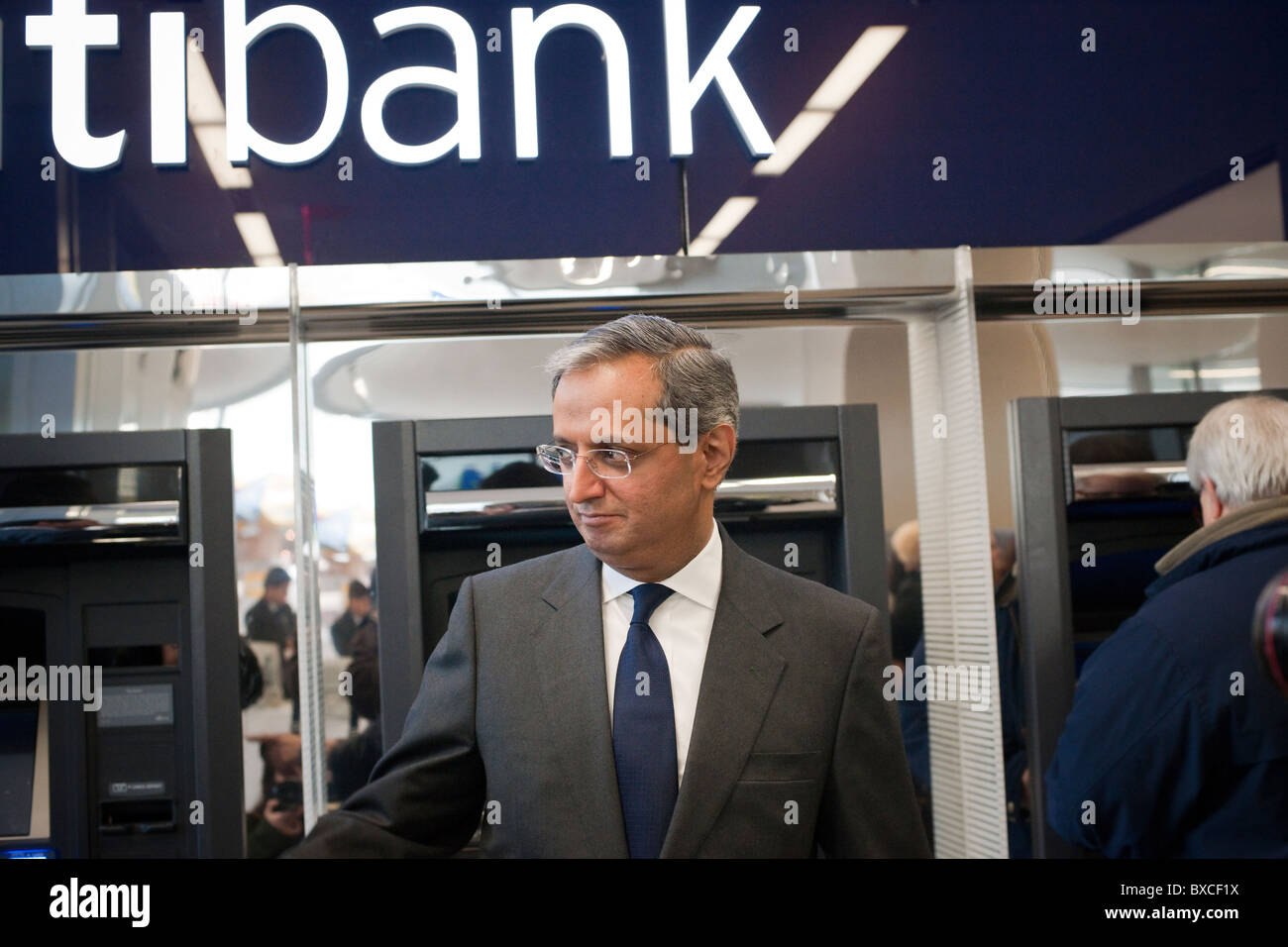 Citigroup CEO Vikram Pandit Stock Photo - Alamy