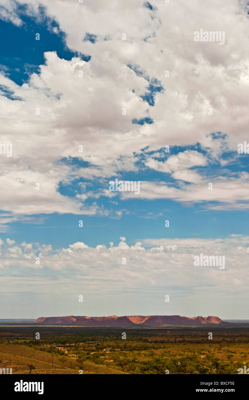 Gosse Bluff or Tnorala, comet crater. Northern Territory, Australia ...