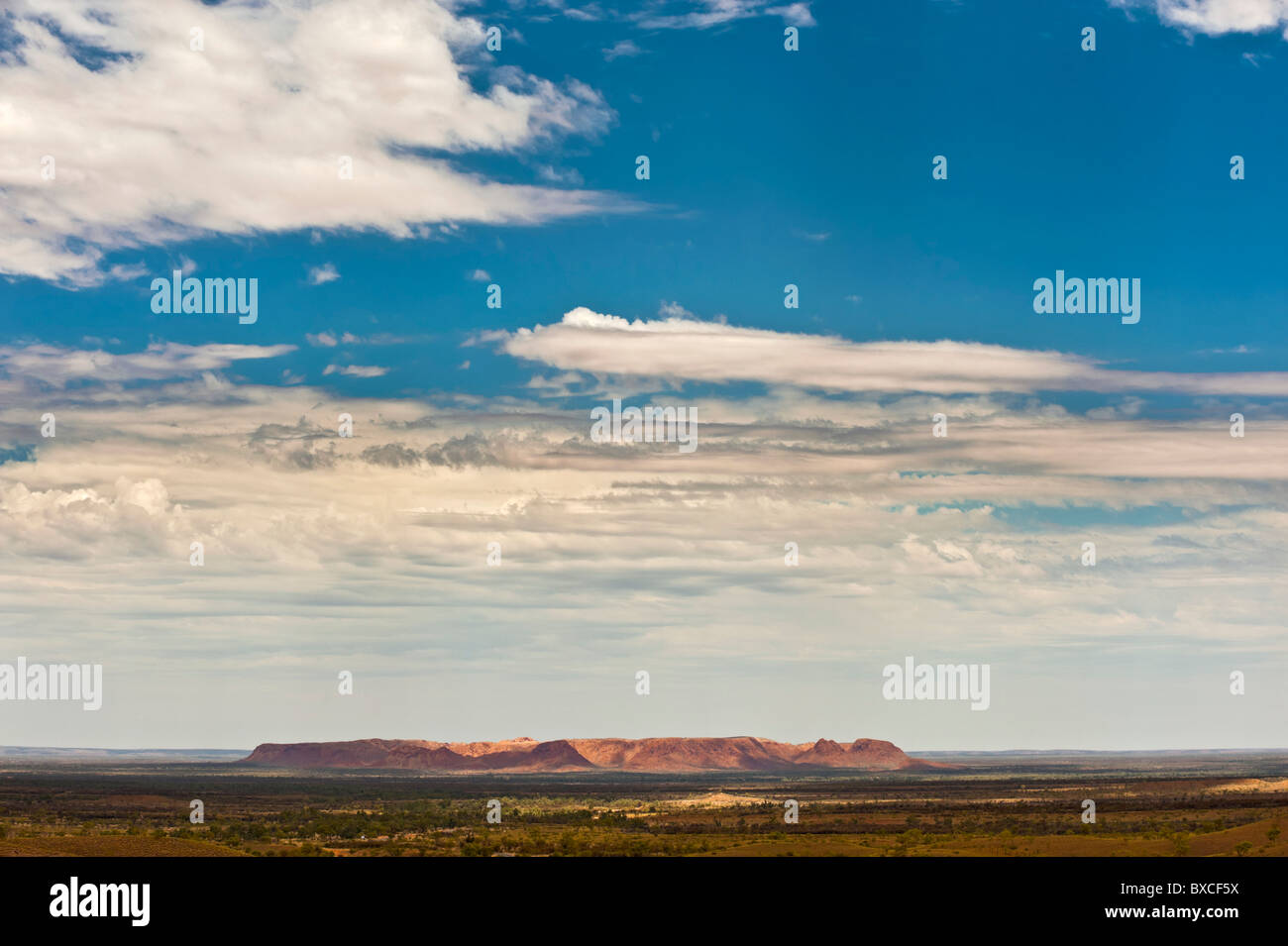 Gosse Bluff or Tnorala, comet crater. Northern Territory, Australia ...