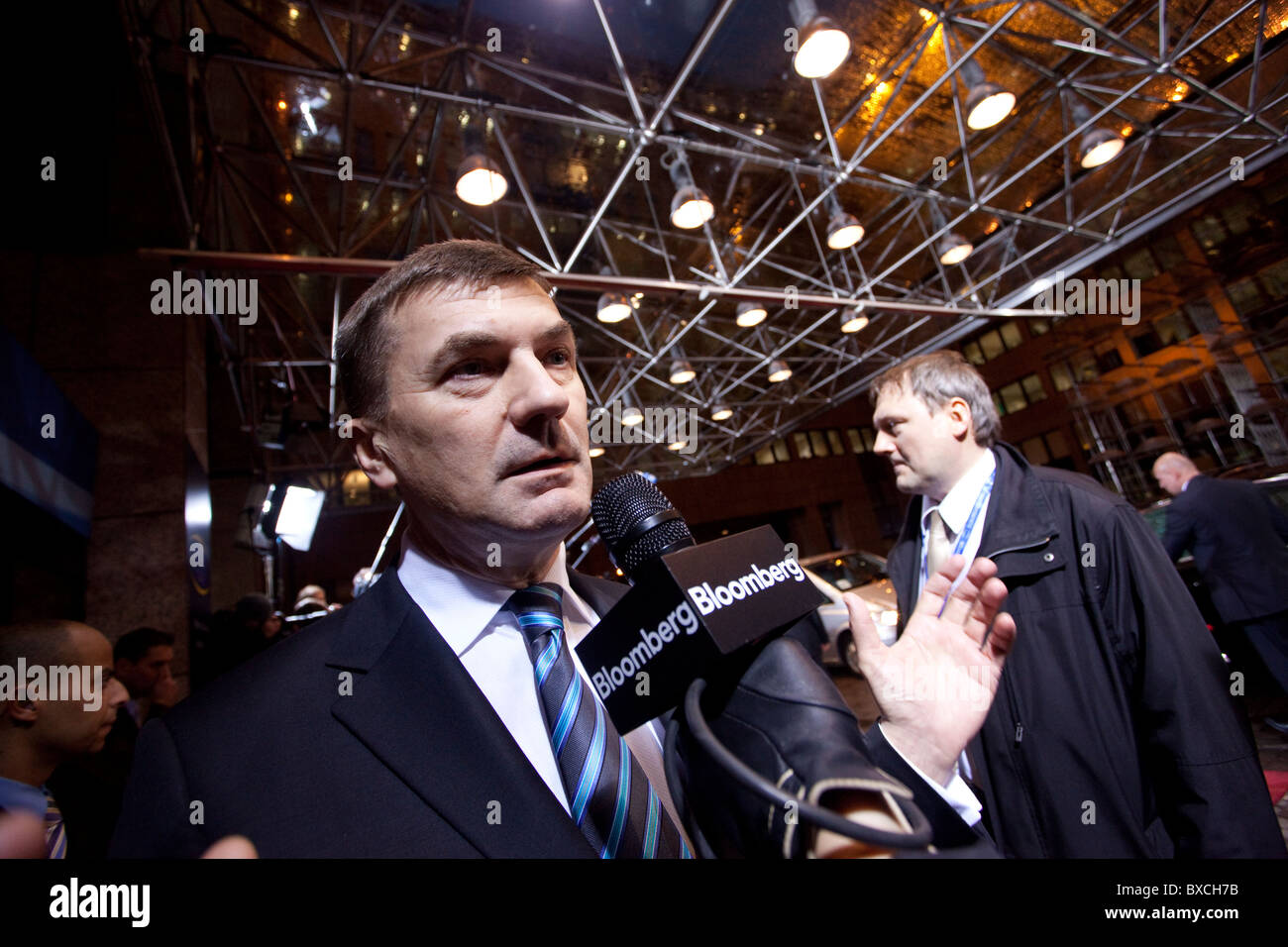 Estonian prime minister hi-res stock photography and images - Alamy