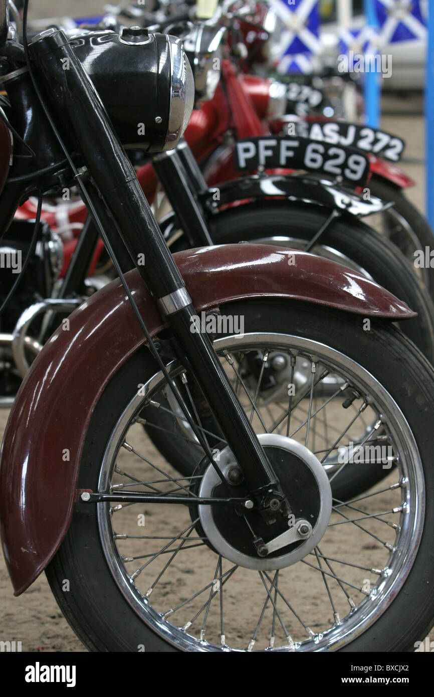 Classic Motorcycle show in Ayrshire, Scotland Stock Photo - Alamy