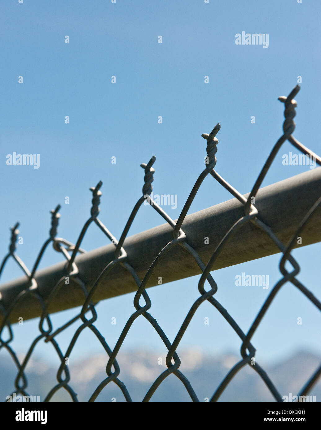 Cyclone fence hi-res stock photography and images - Alamy