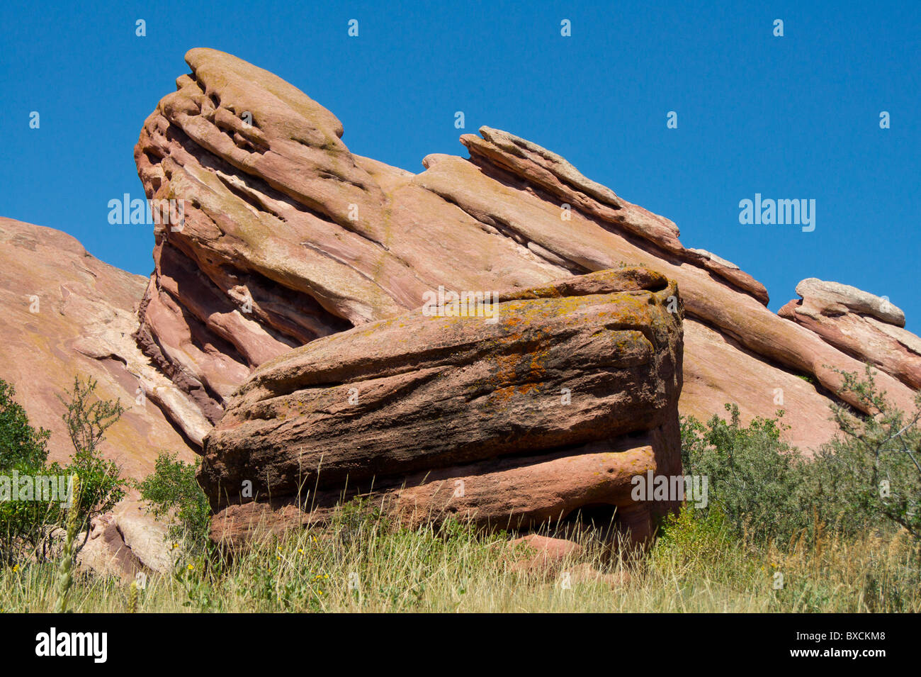 Red rocks amphitheater hi-res stock photography and images - Alamy