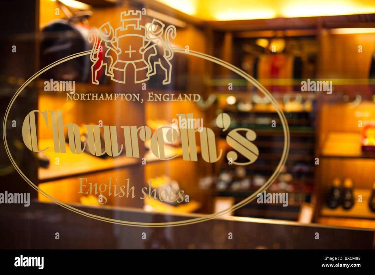 Church's shoe store in London Stock Photo - Alamy