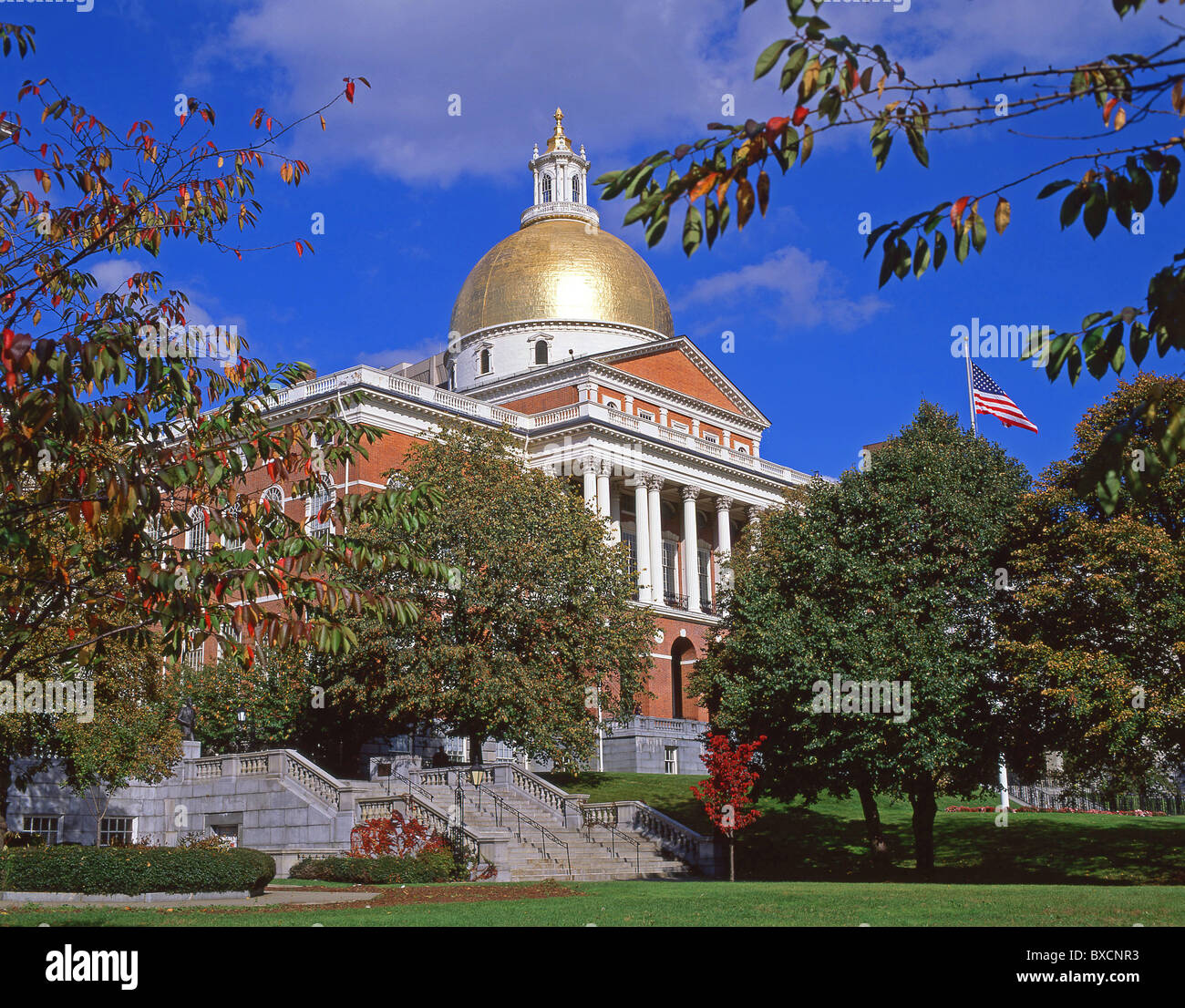 New State House, Beacon Hill, Boston, Massachusetts, United States of ...