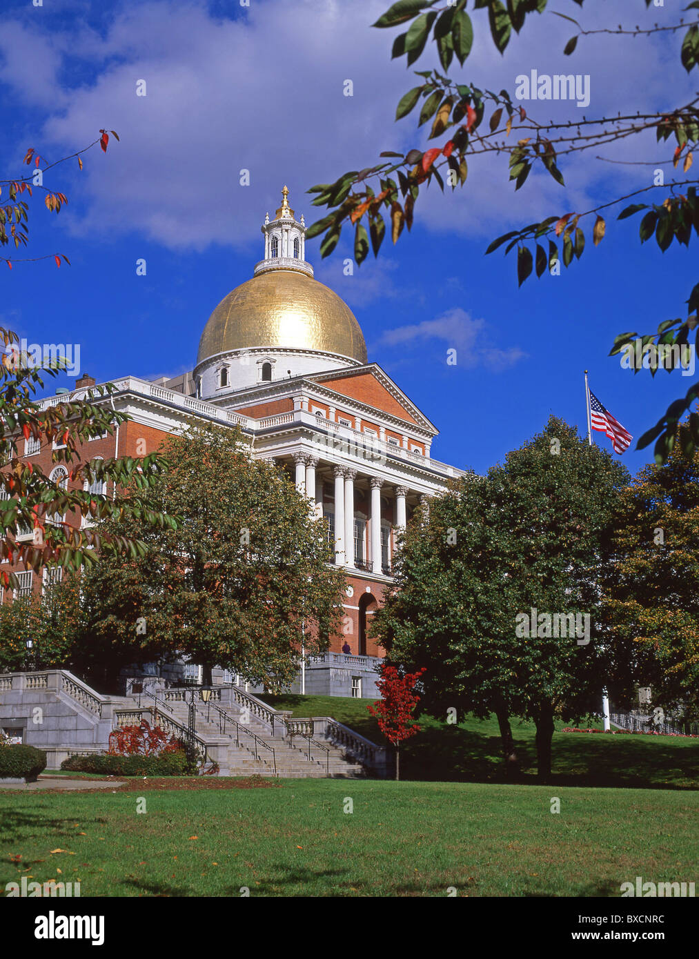 New State House, Beacon Hill, Boston, Massachusetts, United States of ...