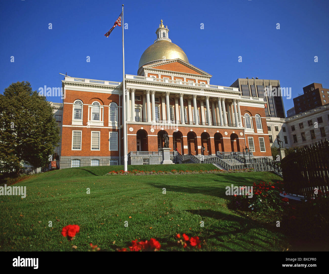 New State House, Beacon Hill, Boston, Massachusetts, United States of ...