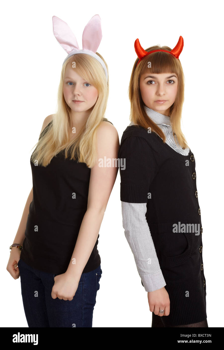 Devil horns cutout hi-res stock photography and images - Alamy