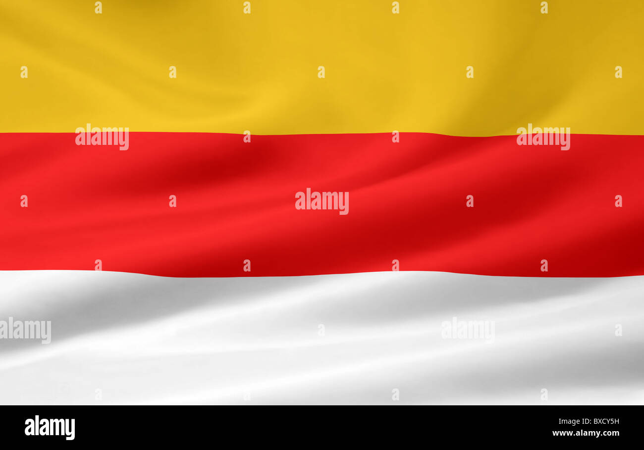 High resolution flag of Carinthia - Austria Stock Photo - Alamy