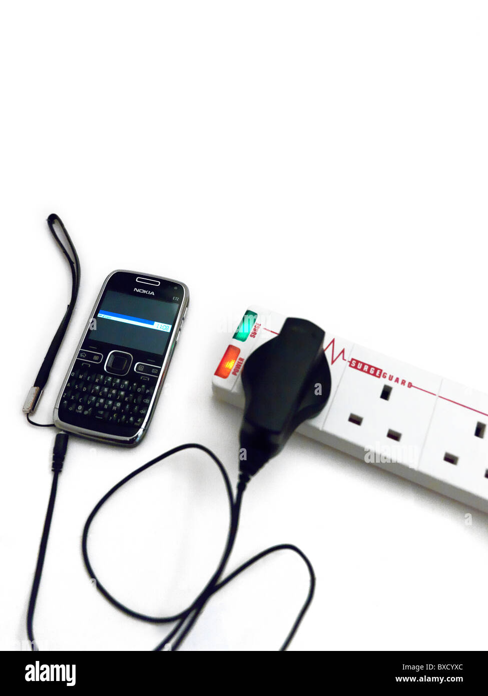 Mobile phone charged power hi-res stock photography and images - Alamy