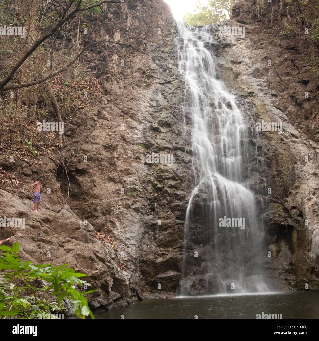 Waterfall in Costa Rica Stock Photo - Alamy
