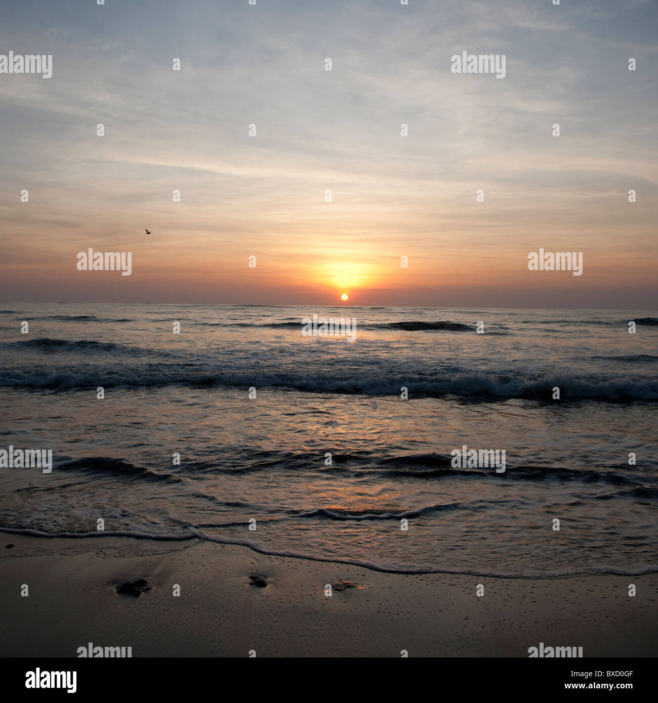 Sunset sky over Costa Rica Stock Photo - Alamy