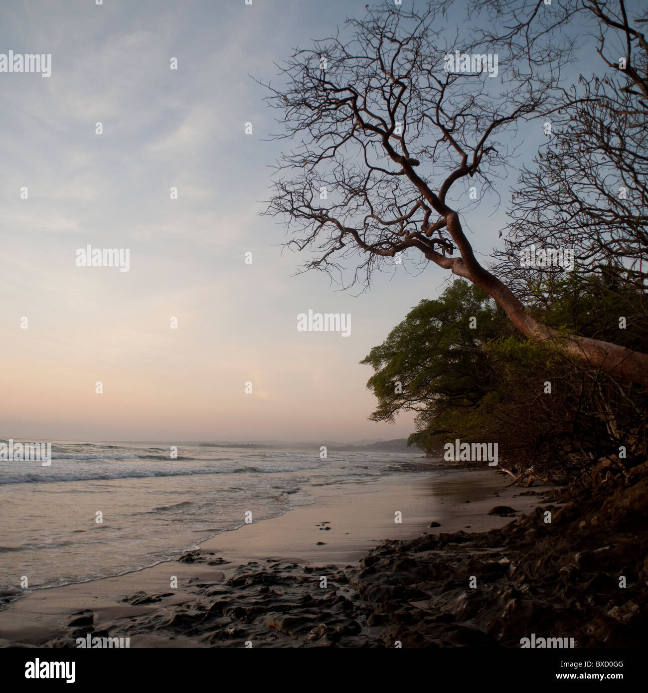 Sunset sky over Costa Rica Stock Photo - Alamy
