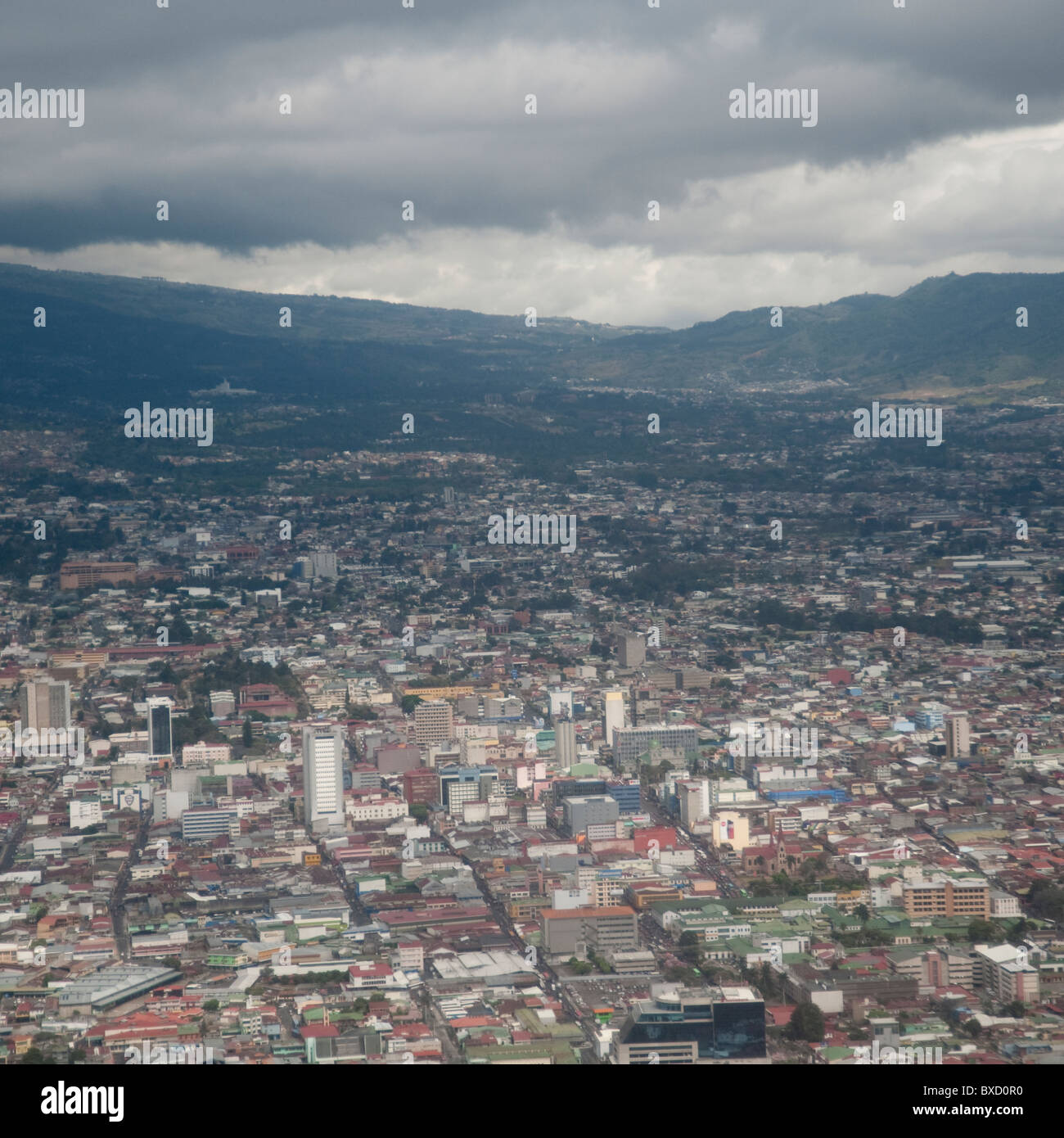 Aerial view of Costa Rica landscape Stock Photo - Alamy