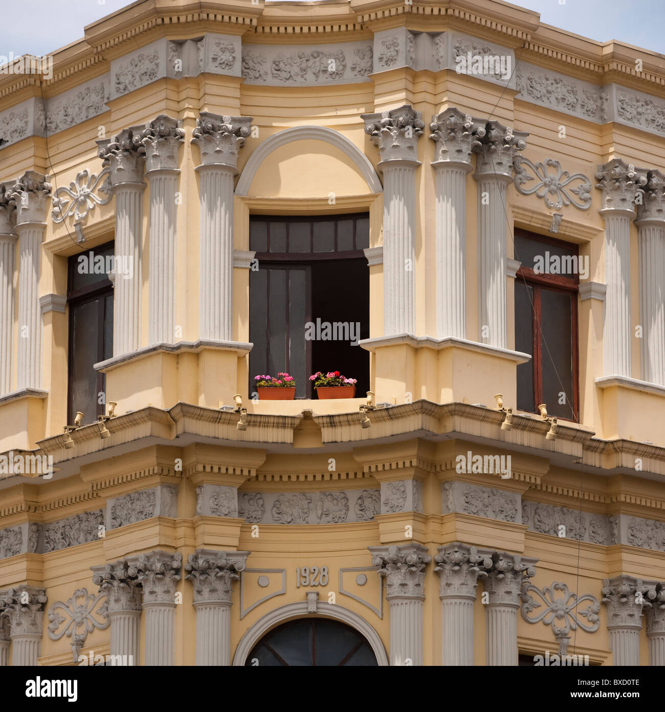 Exterior of a building in Costa Rica Stock Photo - Alamy