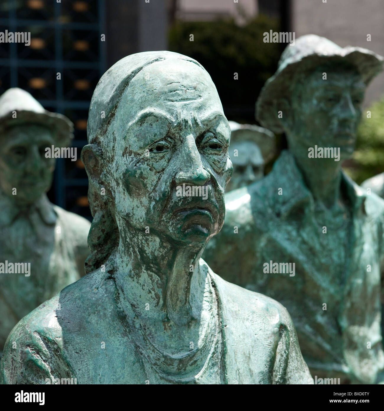 Statues on the streets in San Jose Costa Rica Stock Photo - Alamy