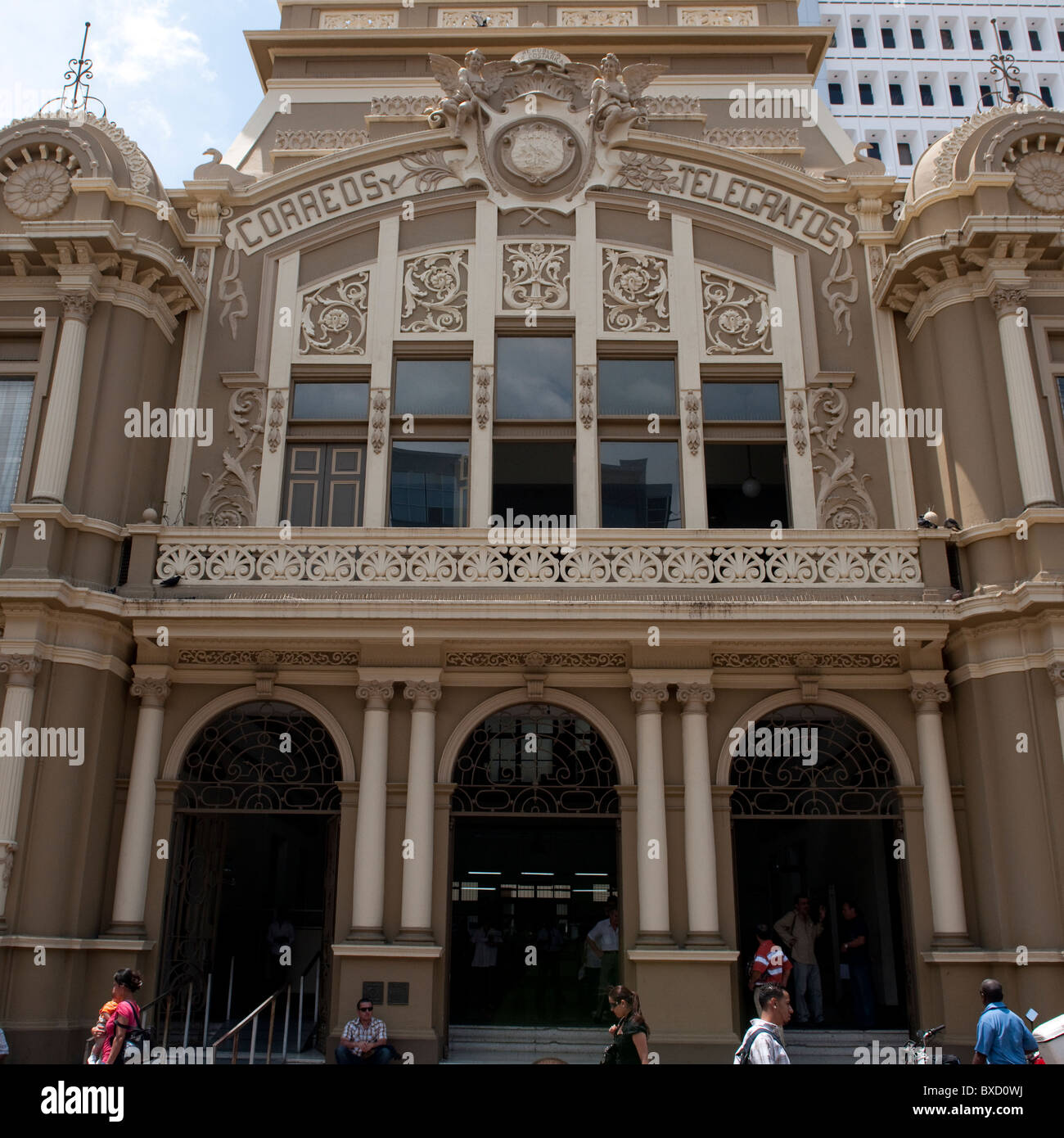 Central Post Office building in San Jose Costa Rica Stock Photo - Alamy