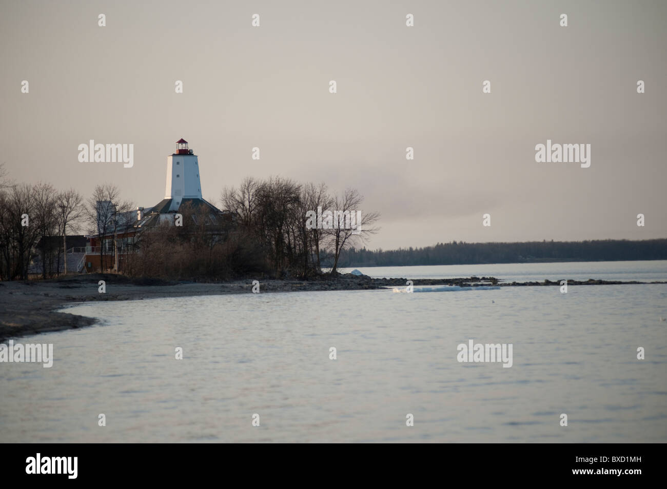 Lake Winnipeg shoreline at Gimli, Manitoba, Canada Stock Photo - Alamy