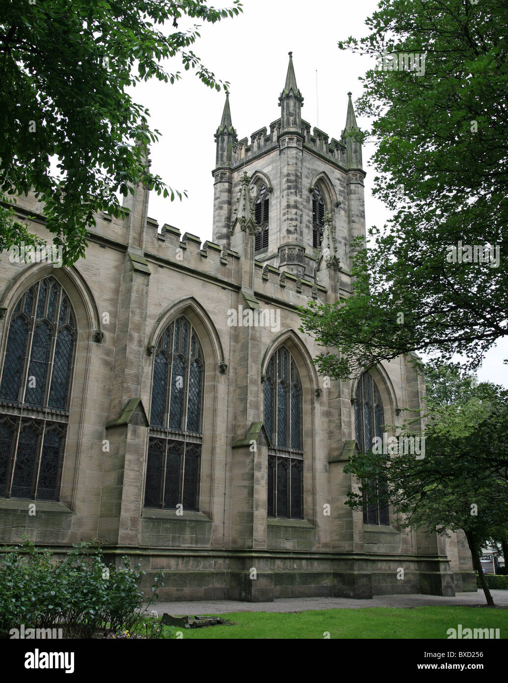 The church of St Peter ad Vincula also known as Stoke Minster Stoke-on ...