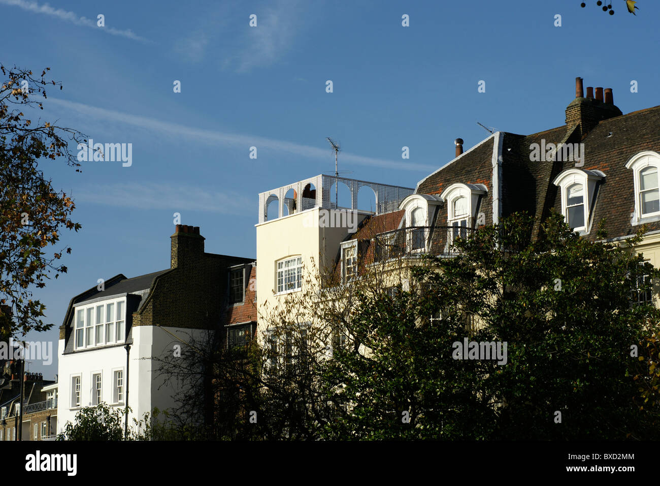 Houses at Chelsea Stock Photo - Alamy
