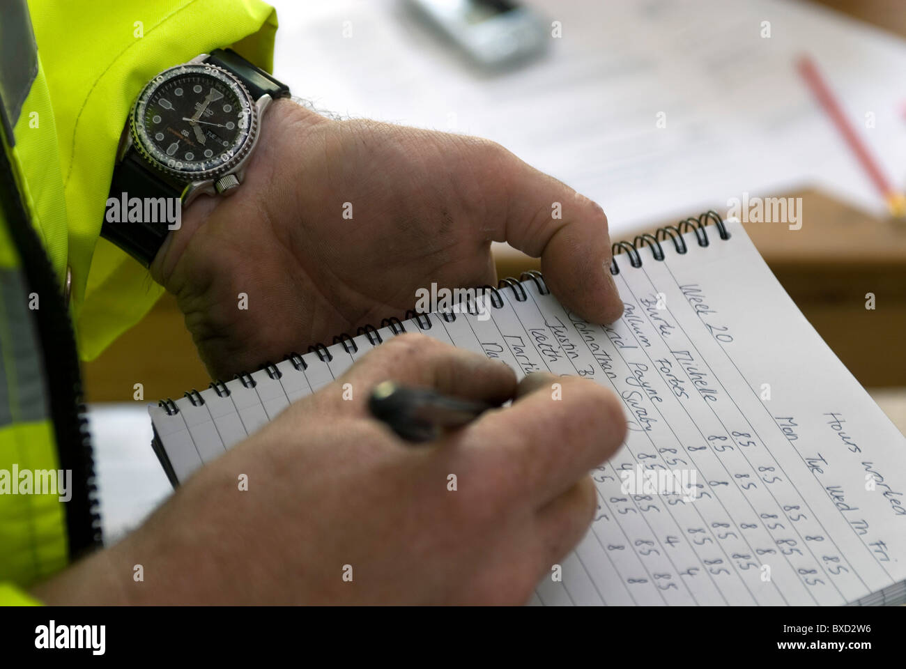 Sheet Of Notebook High Resolution Stock Photography and Images - Alamy