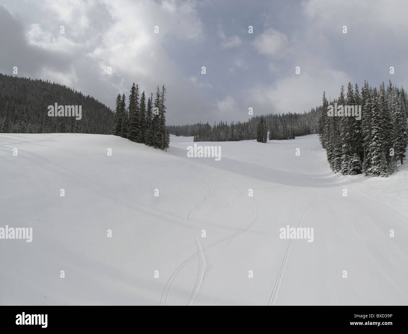Winter landscape in Vail, Colorado Stock Photo - Alamy