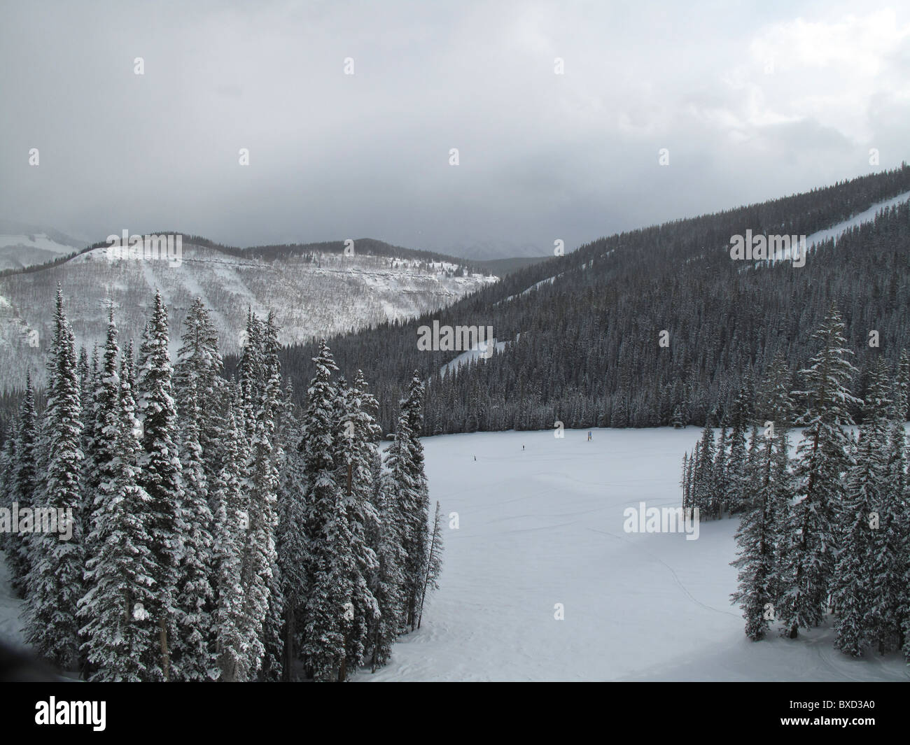 Winter landscape in Vail, Colorado Stock Photo - Alamy