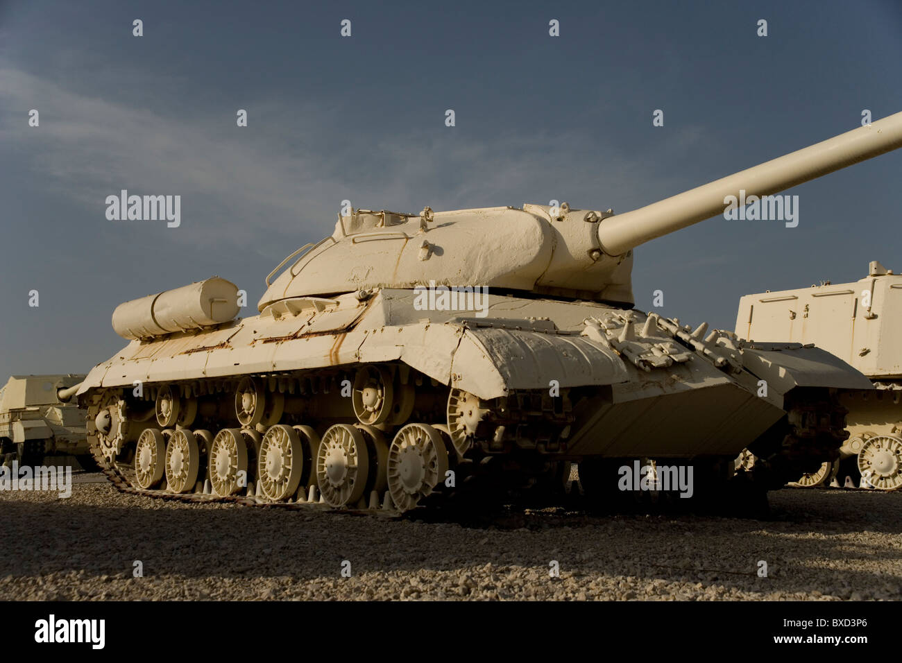 Tank at the Israeli Armored Corps Museum at Latrun, Israel Stock Photo ...