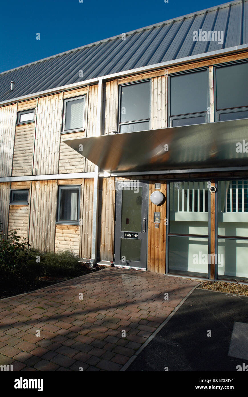 Blue timber cladding hi-res stock photography and images - Alamy