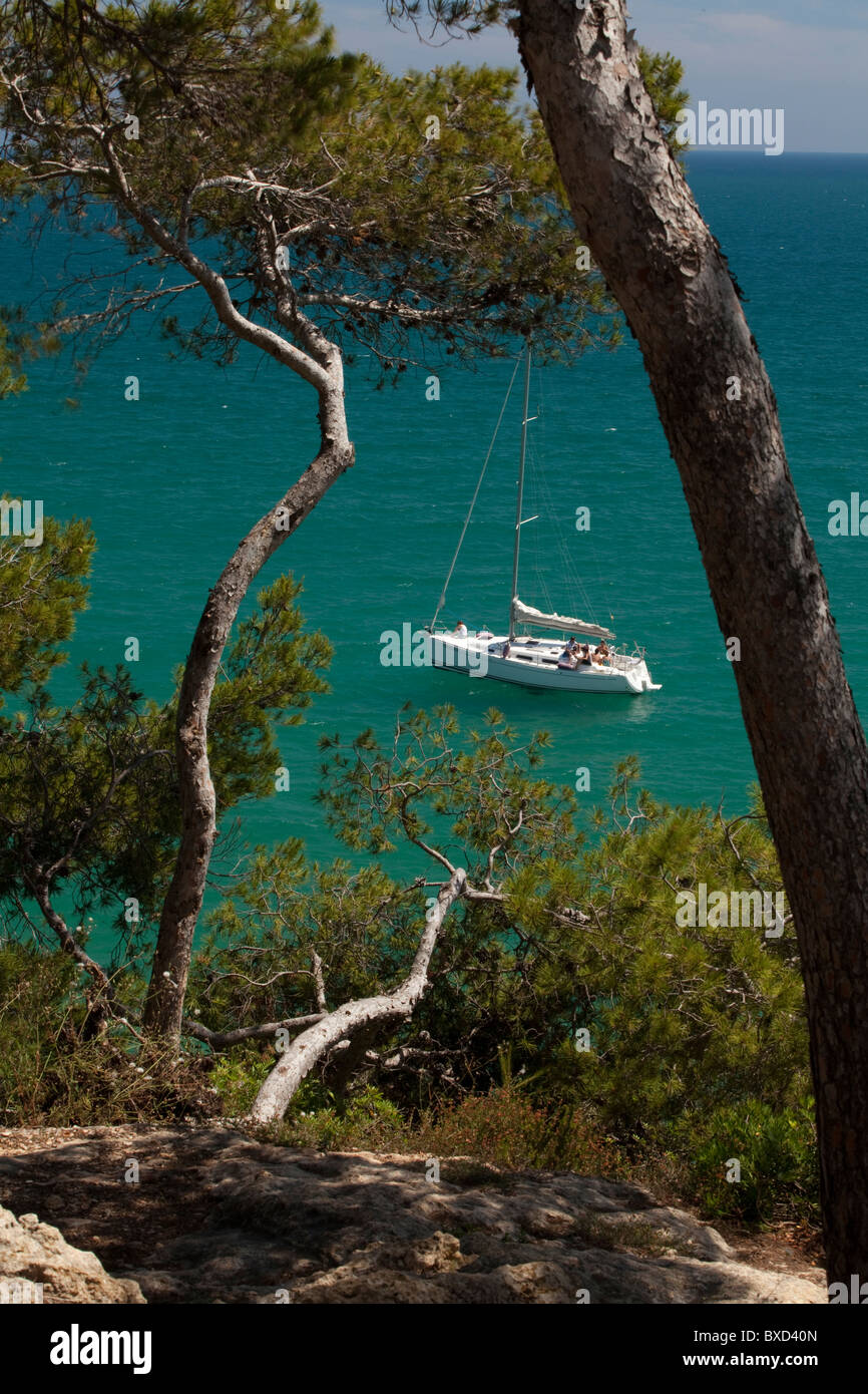 Route between Tamarit and Altafulla, Altafulla, Tarragones, Tarragona ...
