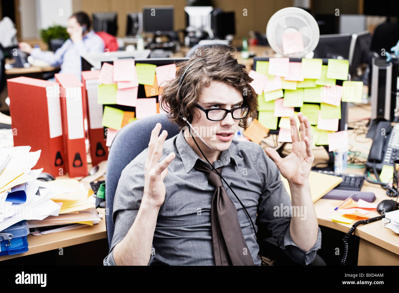 Pulling Hair Computer Frustration High Resolution Stock Photography and ...