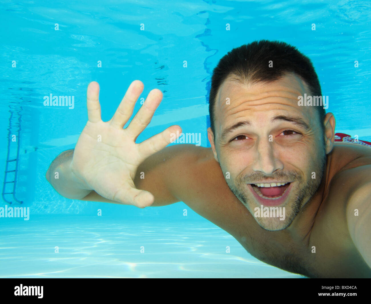 Waving underwater hi-res stock photography and images - Alamy