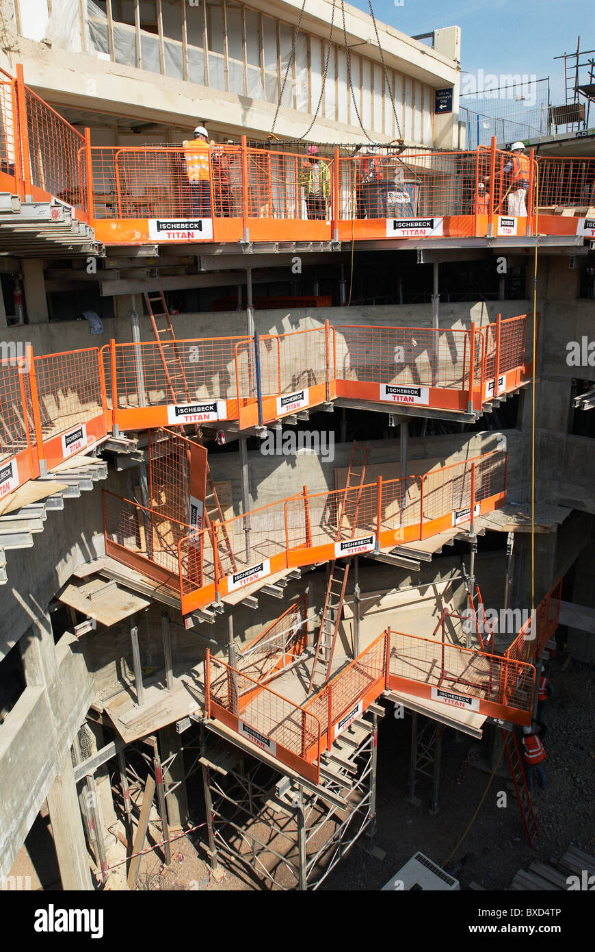 Car park under construction hi-res stock photography and images - Alamy