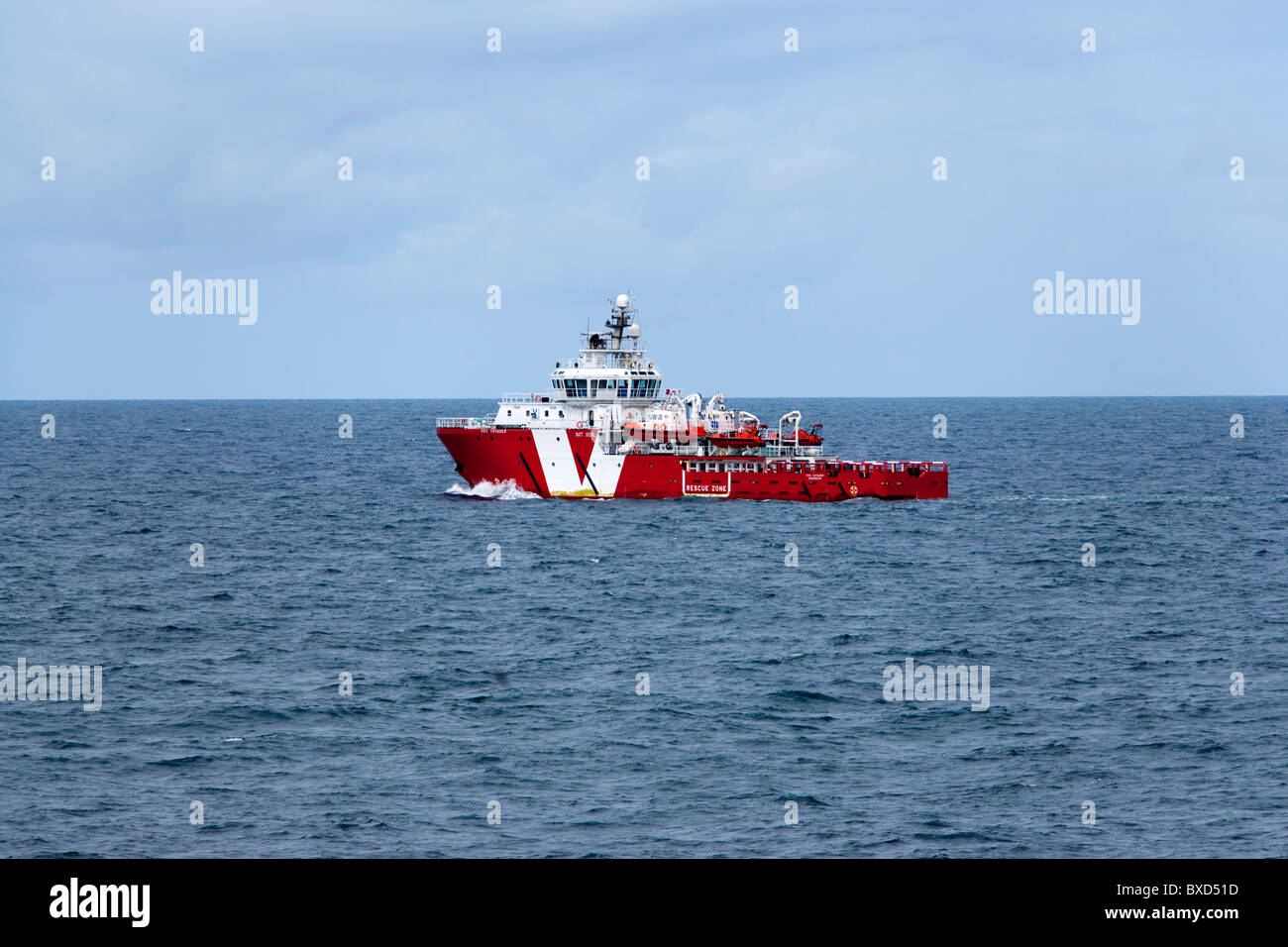 Vos Voyager rescue ship Stock Photo - Alamy