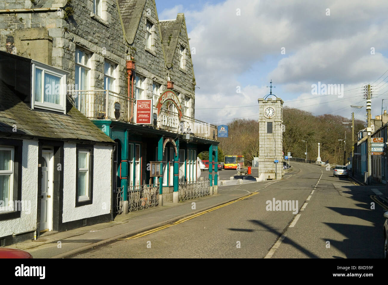 The ellangowan hotel creetown hi-res stock photography and images - Alamy