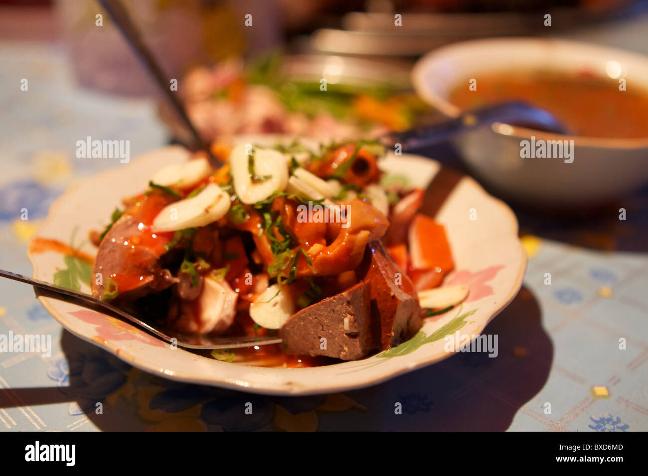 traditional myanmar food Stock Photo - Alamy