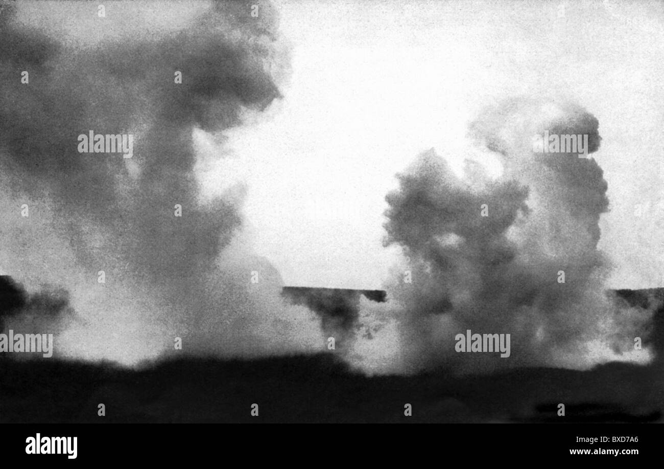 events, First World War/WWI, Western Front, France, March/April 1918 ...