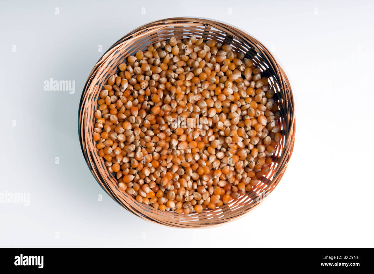 Pot full of corn Stock Photo - Alamy