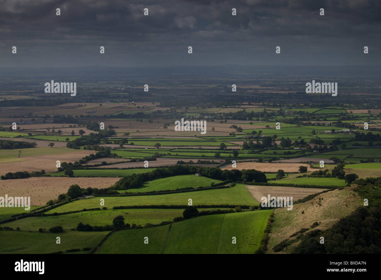 Rambler Walker Cleveland Way North Yorkshire National Trail Stock Photo ...