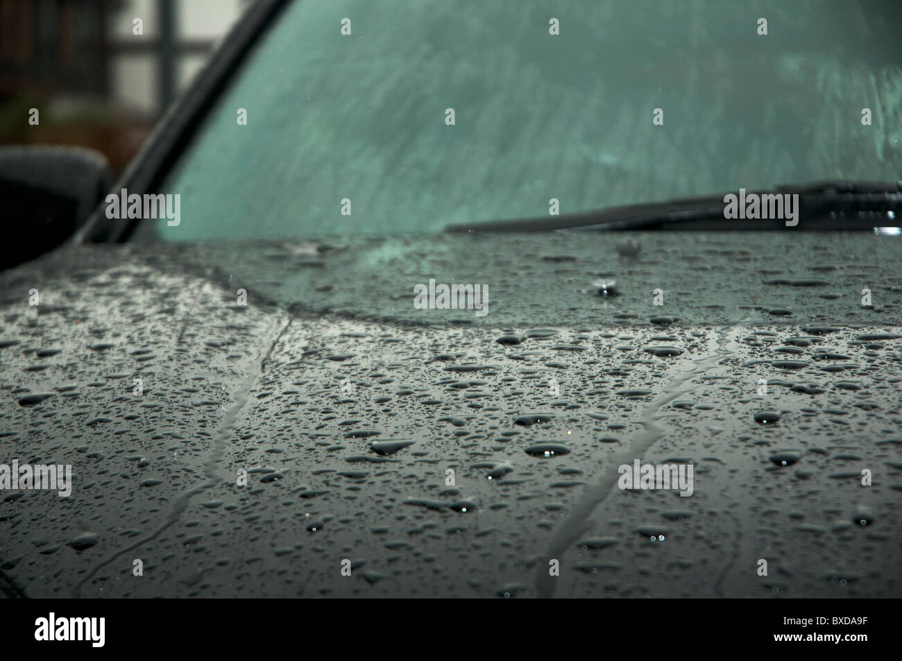 Black car bonnet hi-res stock photography and images - Alamy