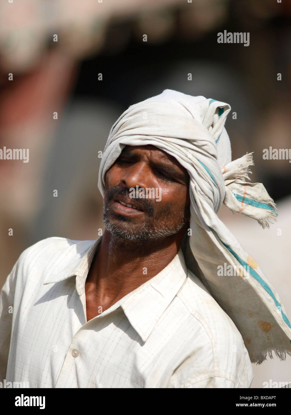 Portrait of a man, Delhi, India Stock Photo - Alamy