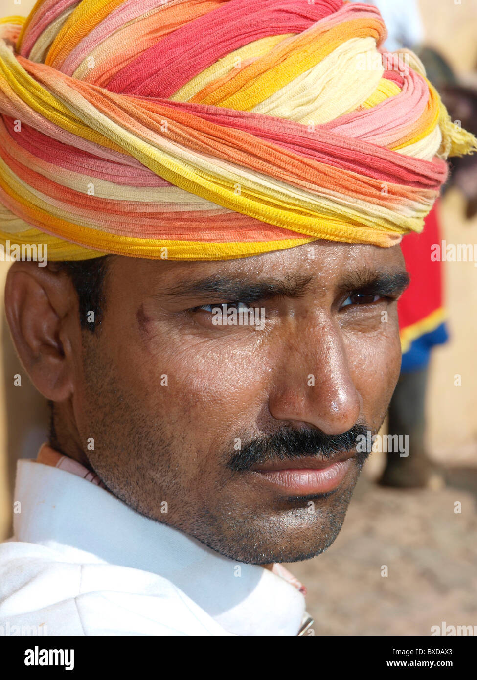 Portrait of a man, Delhi, India Stock Photo - Alamy