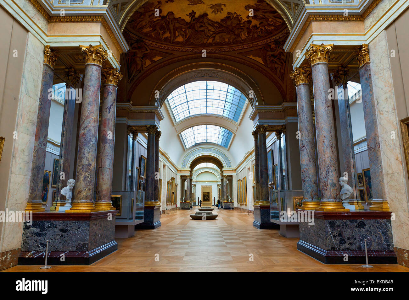 Louvre exhibit hi-res stock photography and images - Alamy