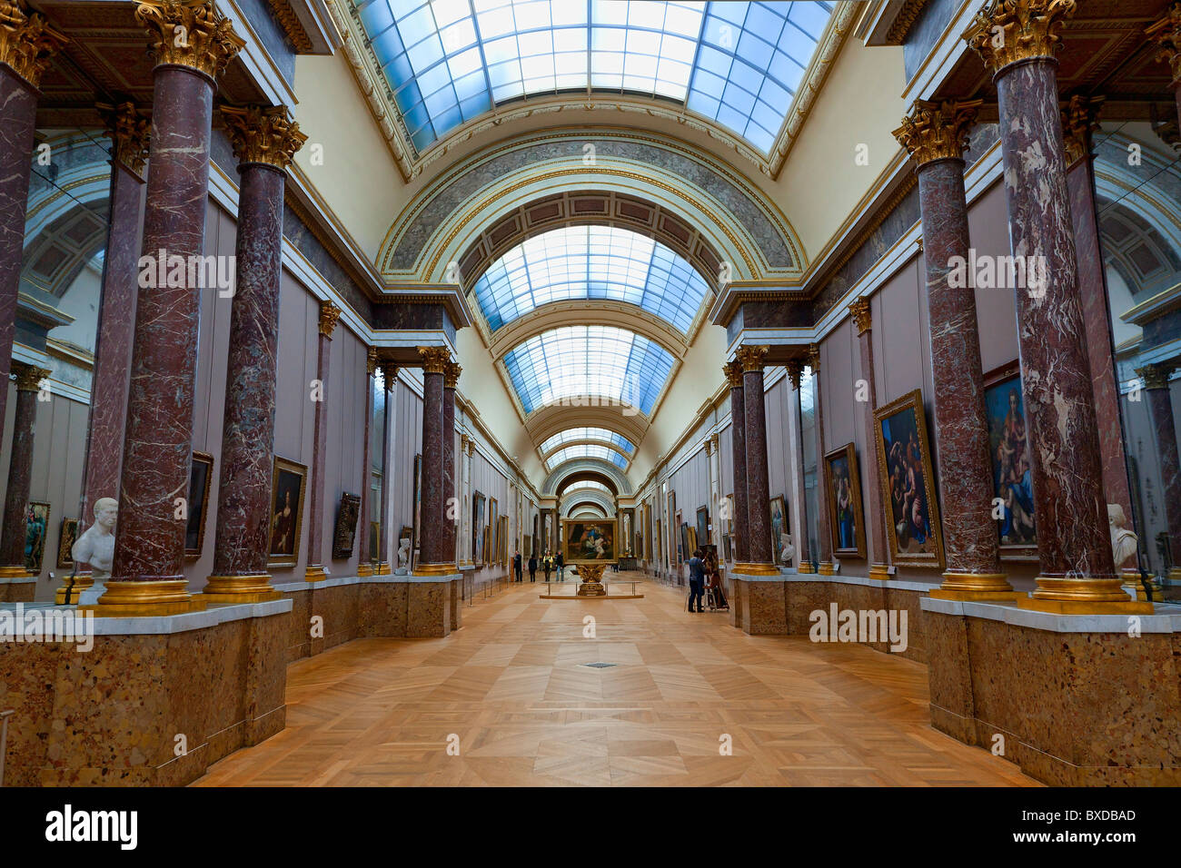 Louvre exhibit hi-res stock photography and images - Alamy