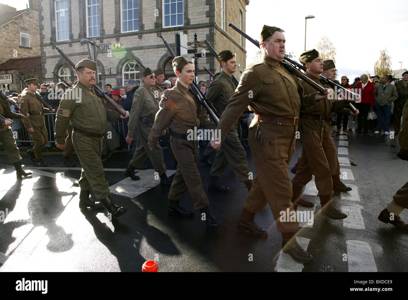 HOME GUARD MARCHING PICKERING NORTH YORKSHIRE PICKERING NORTH YORKSHIRE ...